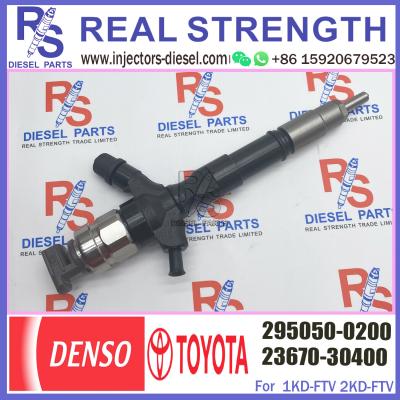 China Diesel Fuel Injector 295050-0460 295050-0200 For Toyata Car 23670-30400 23670-30440 23670-39435 for sale