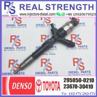 China Common rail fuel injector , 295050-0210 for TOYOTA 1KD-FTV 23670-39255, 23670-30410, 23670-39355 for sale