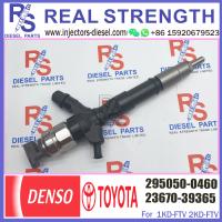 China Common rail injector 23670-30400 23670-39365 295050-0460 295050-0200 diesel injector for Toyota Hilux Land Cruiser 1KD-F for sale