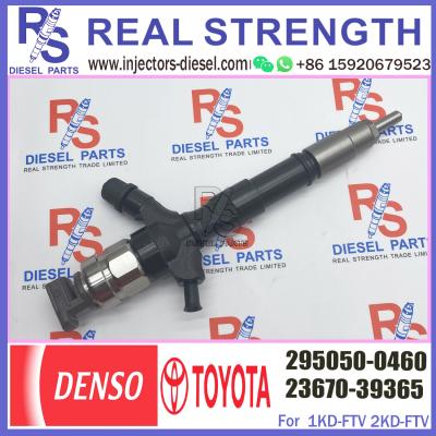 China Common rail injector 23670-30400 23670-39365 295050-0460 295050-0200 diesel injector for Toyota Hilux Land Cruiser 1KD-F for sale