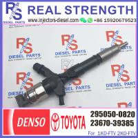 China Common Rail Injector Assembly 23670-30380 295050-0820 for Toyota Dyna 1KD-FTV D-4D Dutro for sale