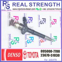China injector nozzle 23670-59035 23670-51020 095000-6730 inyector for Toyota 1VD-FTV common rail injector 095000-7700 for sale