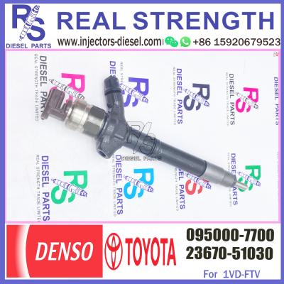 China injector nozzle 23670-59035 23670-51020 095000-6730 inyector for Toyota 1VD-FTV common rail injector 095000-7700 for sale