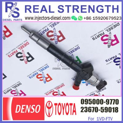 China Fuel Injector Remanufactured common rail injector 095000-8060 095000-9770 23670-51040 For Land Cruiser1VD-FV for sale