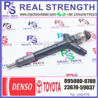 China Diesel Fuel Injector 095000-9780 23670-51031 For TOYOTA Land Cruiser 1VD-FTV for sale