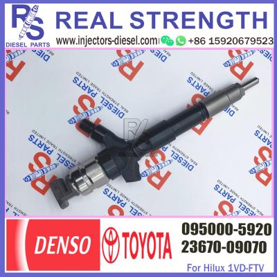 China Common Rail Injector 23670-30110 095000-6180 095000-5920 for Diesel Engine 1KD-FTV for sale