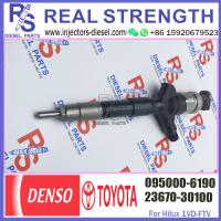 China Common Rail Fuel Injector 23670-09060 23670-0L010 095000-6190 for Diesel Engine 2KD-FTV D4D for sale