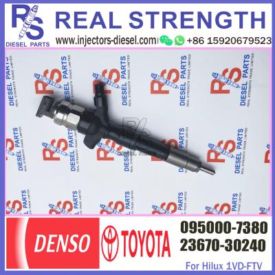 China Common rail Injector 23670-30240 095000-7380 For Toyo-ta 2KD-FTV 23670-30240 095000-7380 for sale