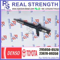 China Diesel Common Rail Fuel Injector 23670-0L090 295050-0180 295050-0520 For Toyota Hilux 2KD-FTV for sale