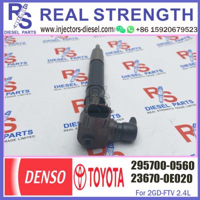 China Diesel Common Rail Fuel Injector 23670-0E010 295700-0550 23670-0E020 295700-0560 For Toyota Hilux 1GD for sale