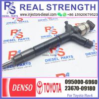 China injector nozzle 23670-0R030 23670-09240 injector for Toyota 1AD-FTV common rail injector 095000-6410 095000-6960 for sale