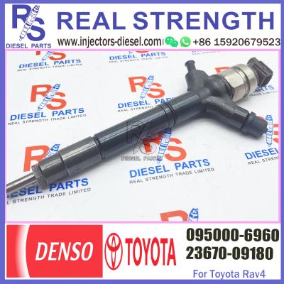 China injector nozzle 23670-0R030 23670-09240 injector for Toyota 1AD-FTV common rail injector 095000-6410 095000-6960 for sale