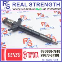 China Common rail injector 23670-0R120 095000-7240 095000-7241 095000-7242095000-7243 injector for Toyota for sale