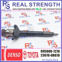 China Diesel injector 23670-09210 DCRI107640 Factory Supplying Top Quality Common Rail Injector 0950007280 095000-7280 for sale