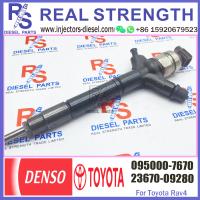 China diesel fuel engine injector 095000-7670 23670-09280 for engine high pressure pump engine injection injector 095000-7670 for sale