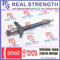 China Diesel Fuel Injection Nozzle 095000-7680 Common Rail Injector 23670-0R180 For TOYOTA 1AD-FTV 2AD-FTV for sale
