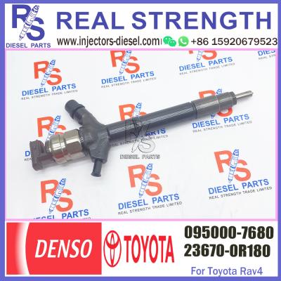 China Diesel Fuel Injection Nozzle 095000-7680 Common Rail Injector 23670-0R180 For TOYOTA 1AD-FTV 2AD-FTV for sale