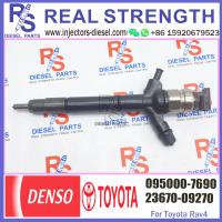 China injector nozzle  injector for Toyota 1AD-FTV 2AD-FTV common rail injector 095000-6680 095000-7690 for sale