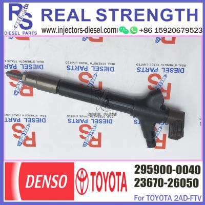 China Diesel Common Rail Fuel Injector 295900-0040 23670-26050 For Toyota RAV4 2AD-FHV for sale