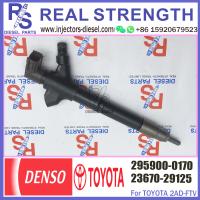 China Injector Diesel Fuel Injector 23670-26060 295900-0420 295900-0050 295900-0170 fit for toyo-ta RAV4 AVENSIS LEXUS for sale
