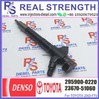 China Diesel Engine Common rail Fuel Injector 295900-0300 295900-0220 23670-51060 23670-59045 FOR LANDCRUISER 1VD for sale