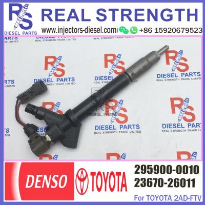 China 295900-0010 23670-26011 Common Rail Genuine Injector Fits 2AD-FHV Engine Lexus IS220 for sale