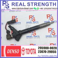 China Diesel Fuel Injector 295900-0110 2959000110 295900-0020 for Toyota 23670-26020,23670-29015,26370-26011,23670-29055 for sale