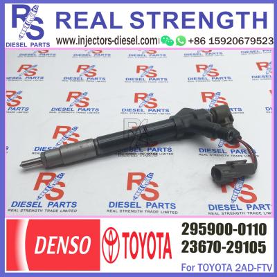 China Common Rail Diesel Injector 295900-0110 for TOYOTA 2.2 D4D D-CAT 23670-29105 for sale