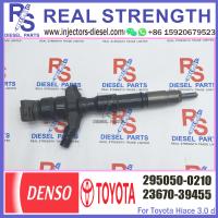 China Diesel Engine Common Rail Fuel Injector 295050-0210 Fuel Injector 23670-30410 For Toyota Hilux 1KD for sale