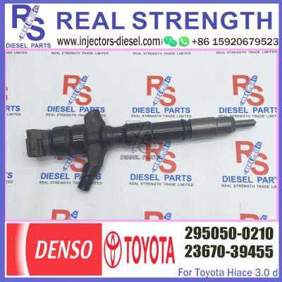 China Diesel Engine Common Rail Fuel Injector 295050-0210 Fuel Injector 23670-30410 For Toyota Hilux 1KD for sale
