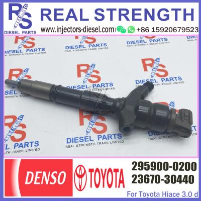 China Common Rail Fuel Injector 295900-0200 For Toyota Hiace Dyna 1kd Ftv 23670-30440 23670-39435 for sale