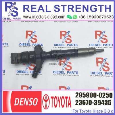 China common rail injector 23670-30440 23670-39435 diesel fuel injector 295900-0200 295900-0250 for Toyota Hiace Dyna 1KD-FTV for sale