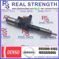 China Diesel Common Rail Fuel Injector 095000-0180 095000-0183 095000-0184 For NISSAN TRUCK MD92 16650-Z6005 for sale