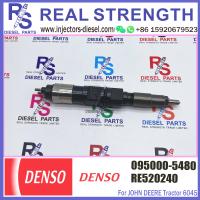 China Diesel Fuel Common Rail Injector 095000-5480  Tractor 6045 RE520240 RE520333 for sale