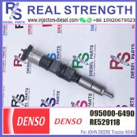 China Diesel engine spare parts common rail fuel inyector nozzle 095000-6490  tractor fuel injector DZ100217 for sale