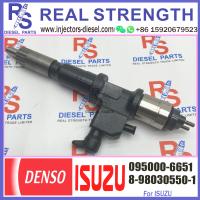 China Common rail Diesel Fuel Injector 095000-6651 For IS-UZU GIGA 6WF1 8-98030550-1 for sale