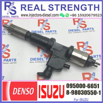 China Common rail Diesel Fuel Injector 095000-6651 For IS-UZU GIGA 6WF1 8-98030550-1 for sale