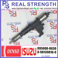 China Huida Diesel Engine fuel injector 095000-6652 8-98030550-2 095000-8630 8-98139816-0 Original for sale