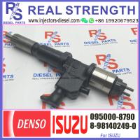 China Genuine Common rail Diesel Fuel Injector 095000-8790 8-98140249-0 For IS-UZU 6UZ1 Engine for sale