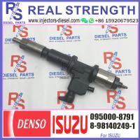 China New Diesel Common Rail Fuel Injector 095000-8791 For IS-UZU 6UZ1 8-98140249-1 for sale