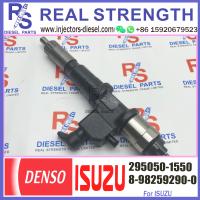 China quality electric installation 295050-1550/295050-2900 injector/for Isuzu 8982592900 injector 295050-1550 for sale