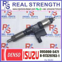 China Diesel Engine Fuel Pump Injector Assemblies 095000-5471 Common Rail Injector 8-97329703-2 for ISUZU for sale