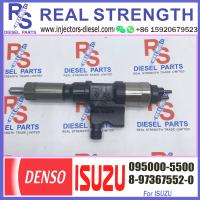China Quality auto parts fuel injector 8-97367552-5 injector 095000-5500 for ISUZU 4HK1 6HK1 for sale