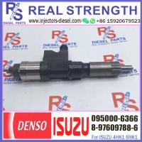China Diesel Fuel Injector 095000-6366 8-97609788-6 8976097886 For ISUZU 4HK1 for sale