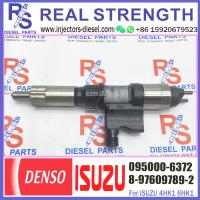 China Diesel engine Common Rail Fuel Injector 095000-6372 8-97609789-20 for ISU-ZU 4HK1 6HK1 engine 095000-6372 8-97609789-2 for sale