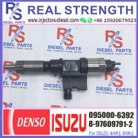 China Diesel Fuel Injector 095000-6392 Common Rail Injector 8-97609791-2 with accessories 8976097912 for sale