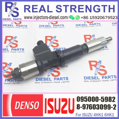 China Diesel Common Rail Fuel Injector 8-97603099-2 095000-5982 For Isuzu 4Hk1 6Hk1 injector diesel for sale