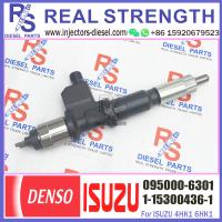China Diesel Engine fuel injector 095000-6300 1-15300436-0 095000-6301 1-15300436-1 Original for sale