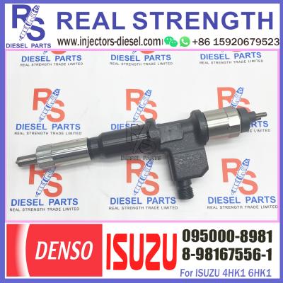 China Common rail Diesel Fuel Injector 095000-8981 For IS-UZU 8-98167556-1 for sale