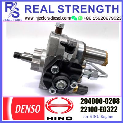 China Diesel Common Rail Denso Fuel Injection Pump 294000-0208 22100-E0322 for HINO for sale